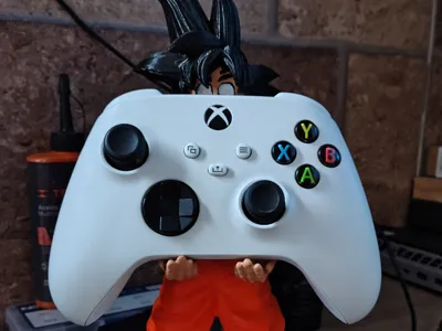 Goku Xbox stand - Free 3D Print Model - MakerWorld