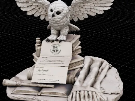 Harry Potter Hedwig - Free 3D Print Model - MakerWorld