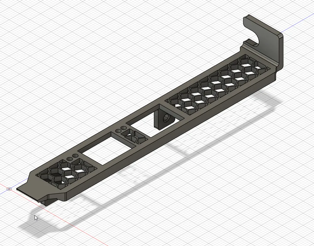 Intel X-520 10Gbe PCI-E Card Full Height Bracket - Free 3D Print Model ...