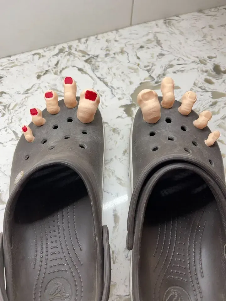 CROC TOES - Free 3D Print Model - MakerWorld