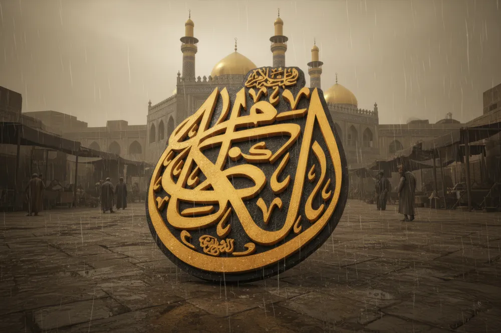 Emblem of Imam Musa al-Kadhim peace be upon him - Free 3D Print Model ...