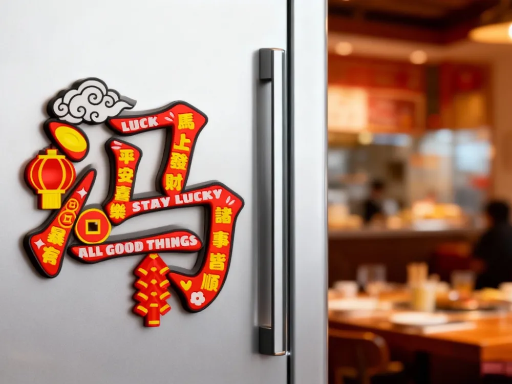 Hundred Family Surnames Refrigerator Magnet - Feng - Free 3D Print ...