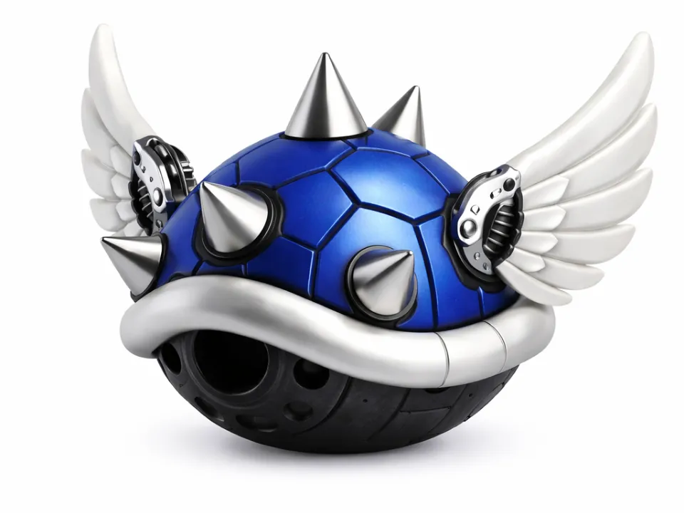 Mechanical Blue Shell - Free 3D Print Model - MakerWorld
