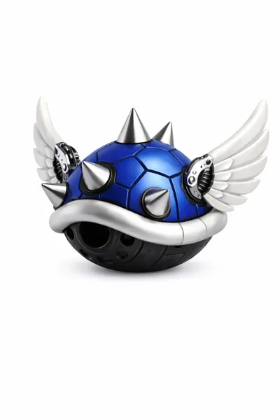 Mechanical Blue Shell - Free 3D Print Model - MakerWorld