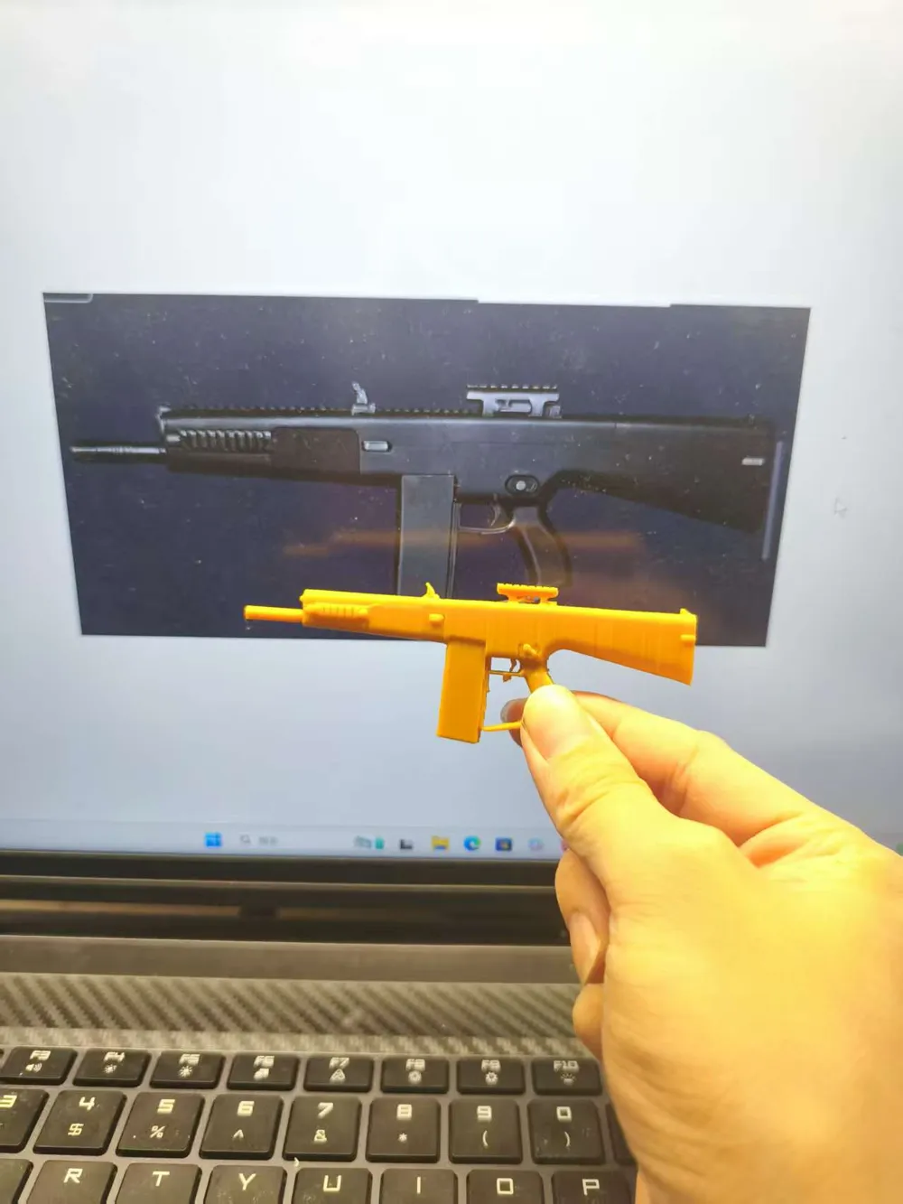 Peace Elite Metro Royale AA-12 Schrotflinte Schneefalke Modell nicht ...