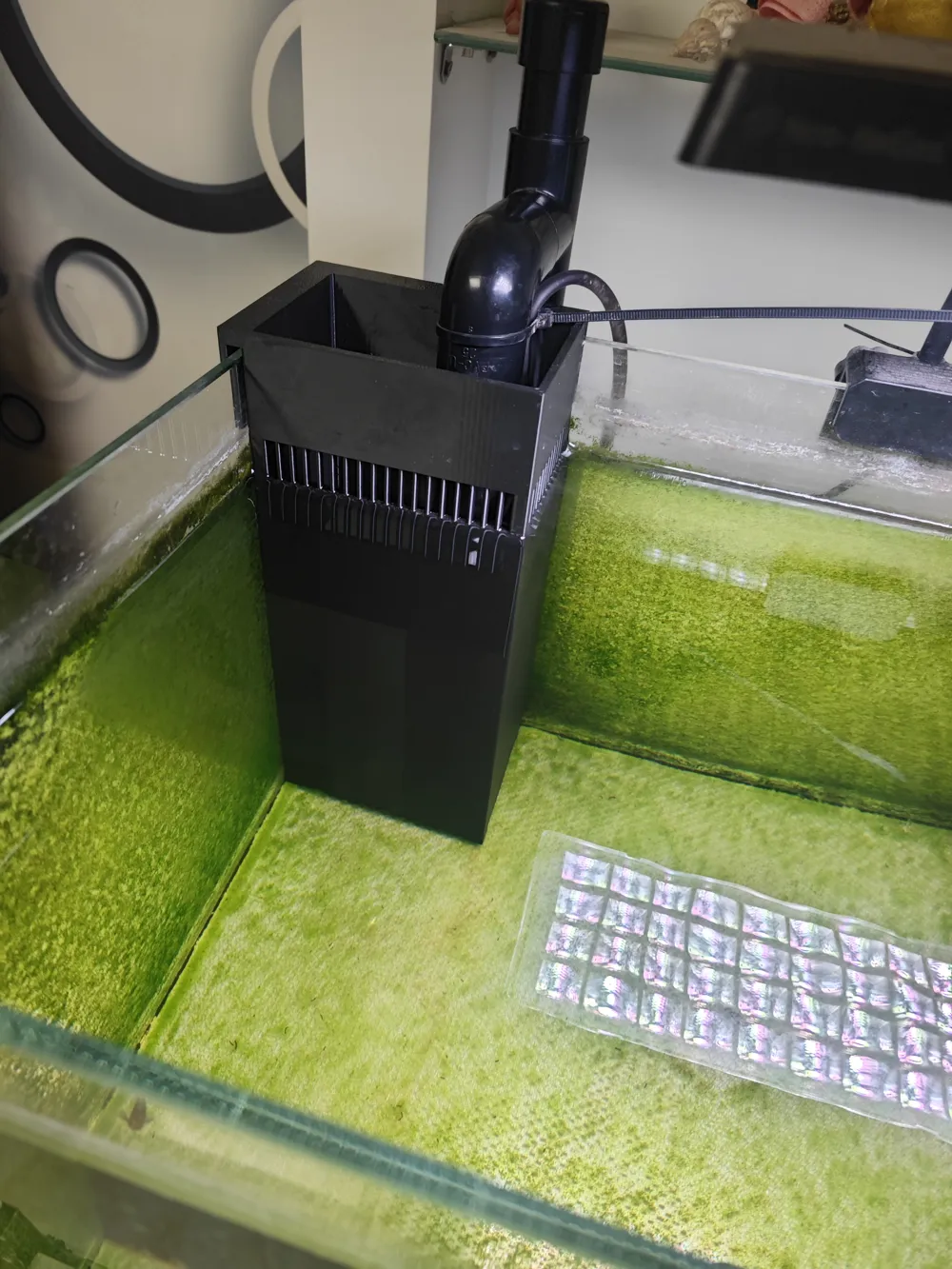 30 tank 10x7x30 pseudo right-angle overflow box - Free 3D Print Model ...