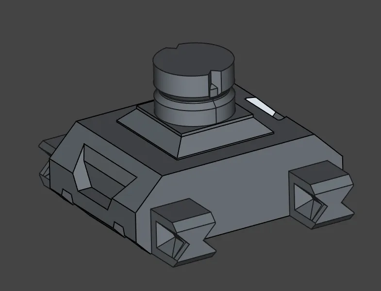 Helios Tank - Mini Model Kit - Free 3D Print Model - MakerWorld