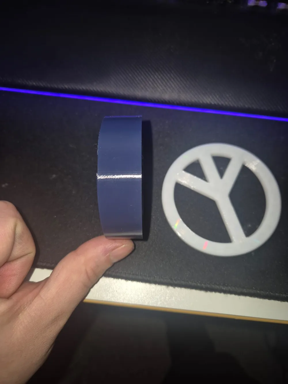 Peace-Noppe für Klemmbausteine – Kostenloses 3D-Druckmodell – MakerWorld