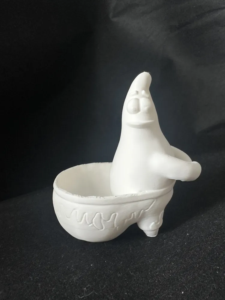 Patrick Star Butt Pocket Storage Box Ornament - Free 3D Print Model ...