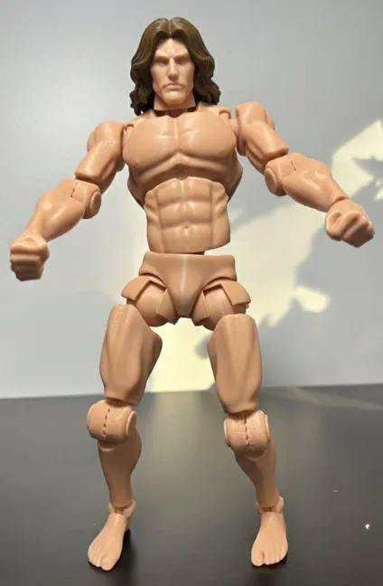PLA-Boy, 1.0 - Posable Artist Dummy Mannequin - Free 3D Print Model ...