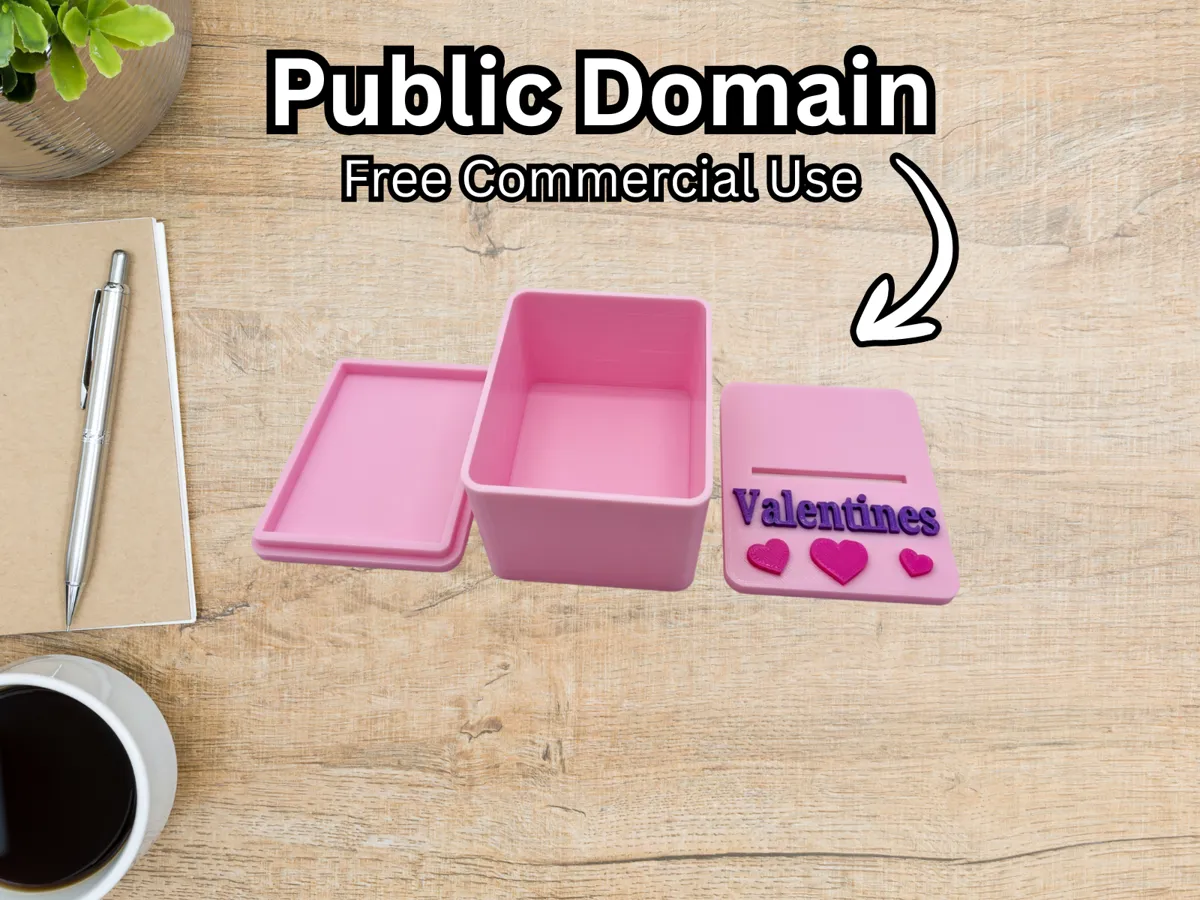 Customizable Valentine’s Day Gift Box - Free 3D Print Model - MakerWorld