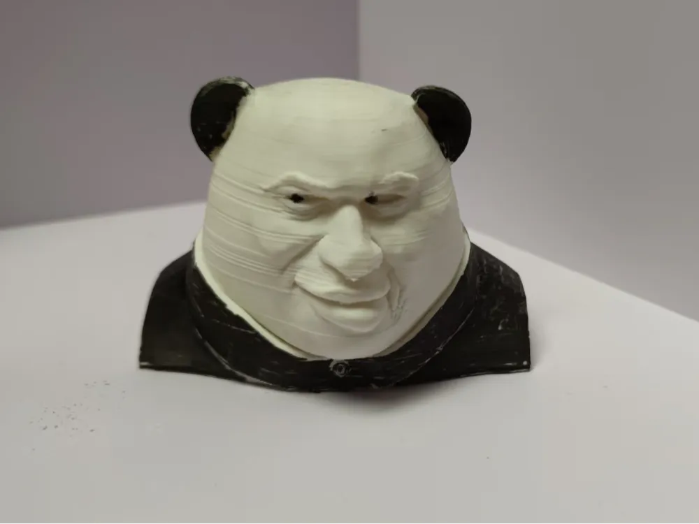 Classic Panda Head Meme - Free 3D Print Model - MakerWorld