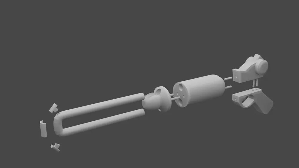 subnautica-stasis rifle - Free 3D Print Model - MakerWorld