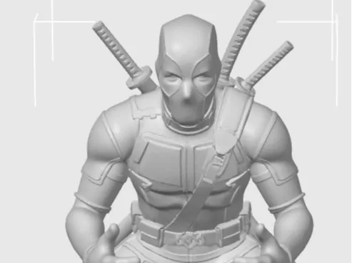 deadpool xbox controler stand - Free 3D Print Model - MakerWorld