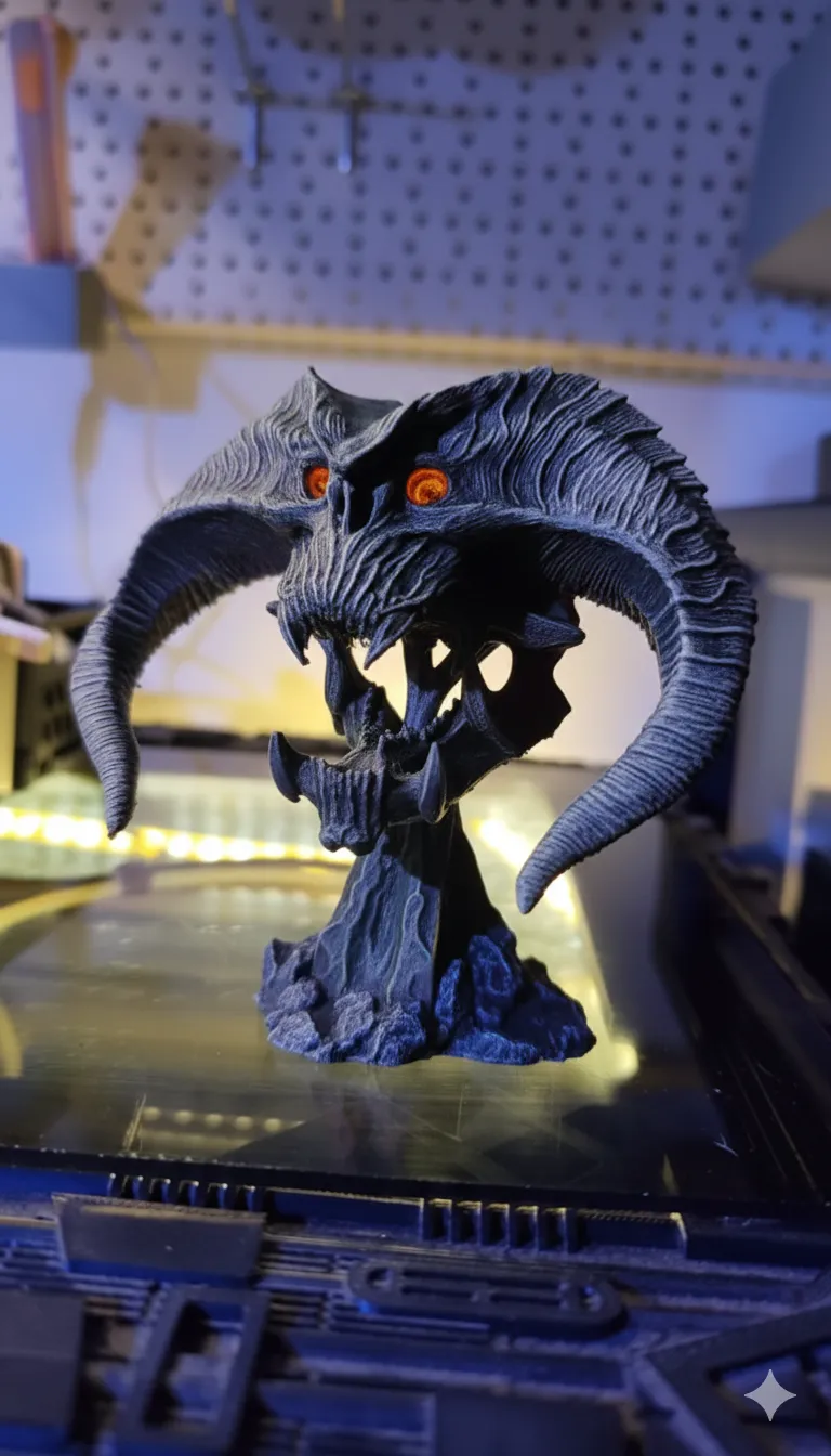 Balrog Bust – Durin's Bane (The Lord of the Rings) - Free 3D Print ...