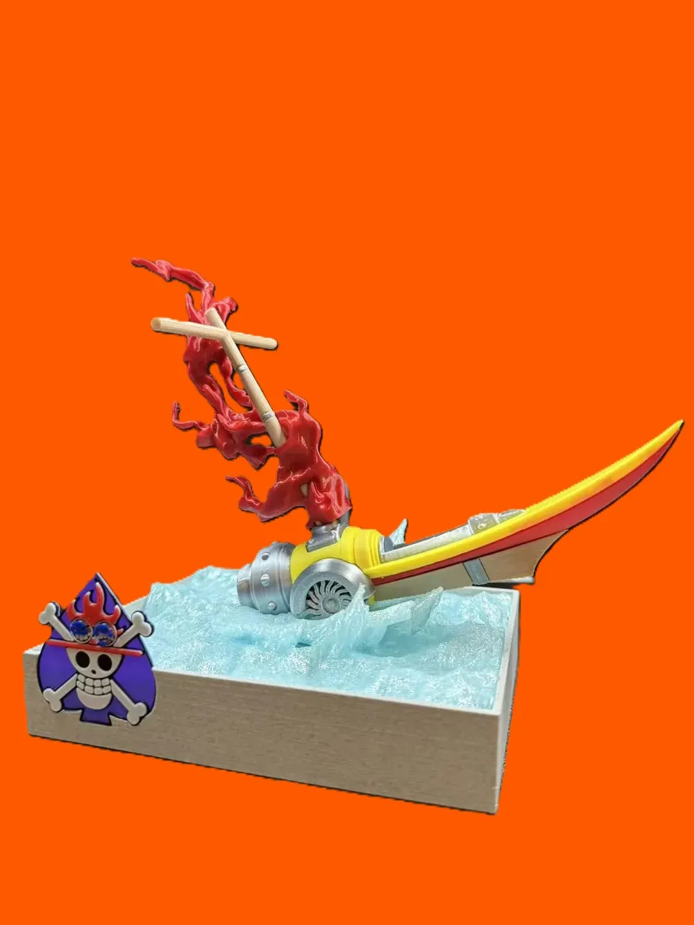 Striker – Portgas D. Ace's Jet Boat - Free 3D Print Model - MakerWorld