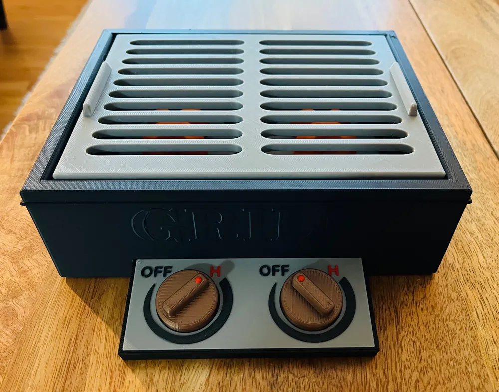 Toy Grill for Play Cooking - Free 3D Print Model - MakerWorld