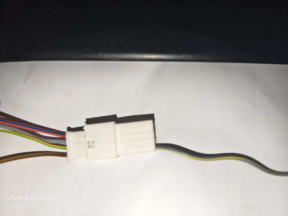 BMW 4 pin female/male plug. - Free 3D Print Model - MakerWorld