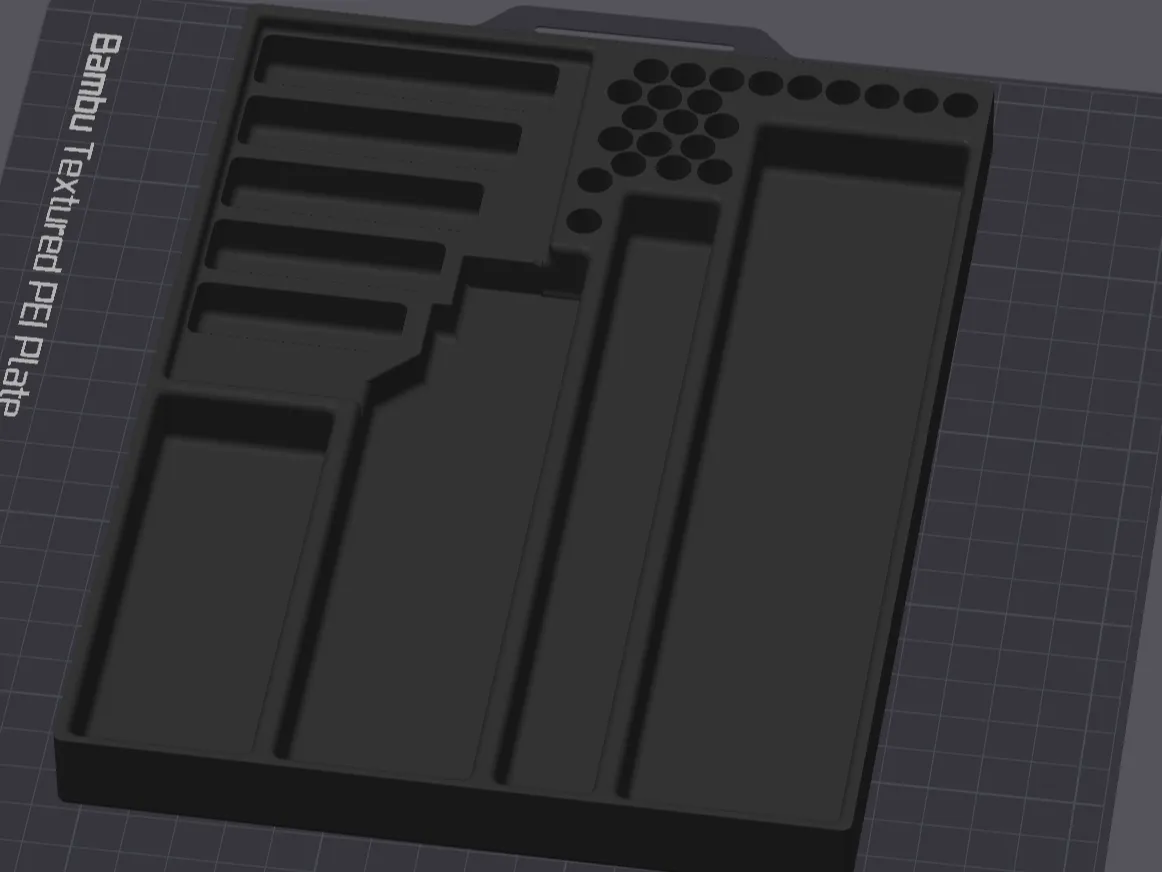 Drawer insert for Bosch Go 3 Inc. bit holder - Free 3D Print Model ...