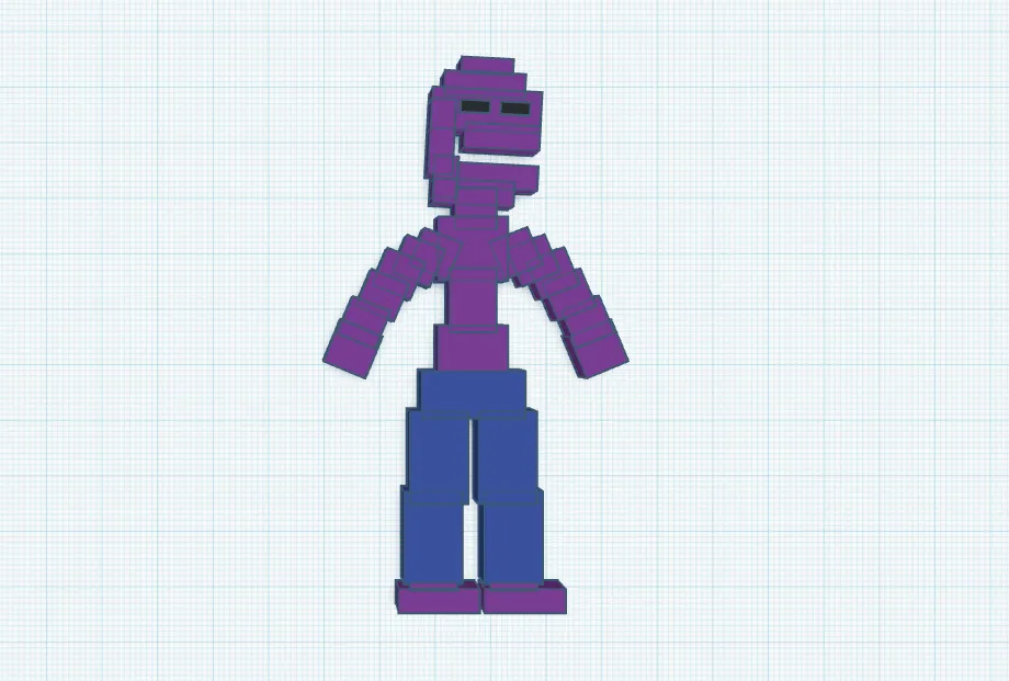 Micheal afton from FNaf - Free 3D Print Model - MakerWorld