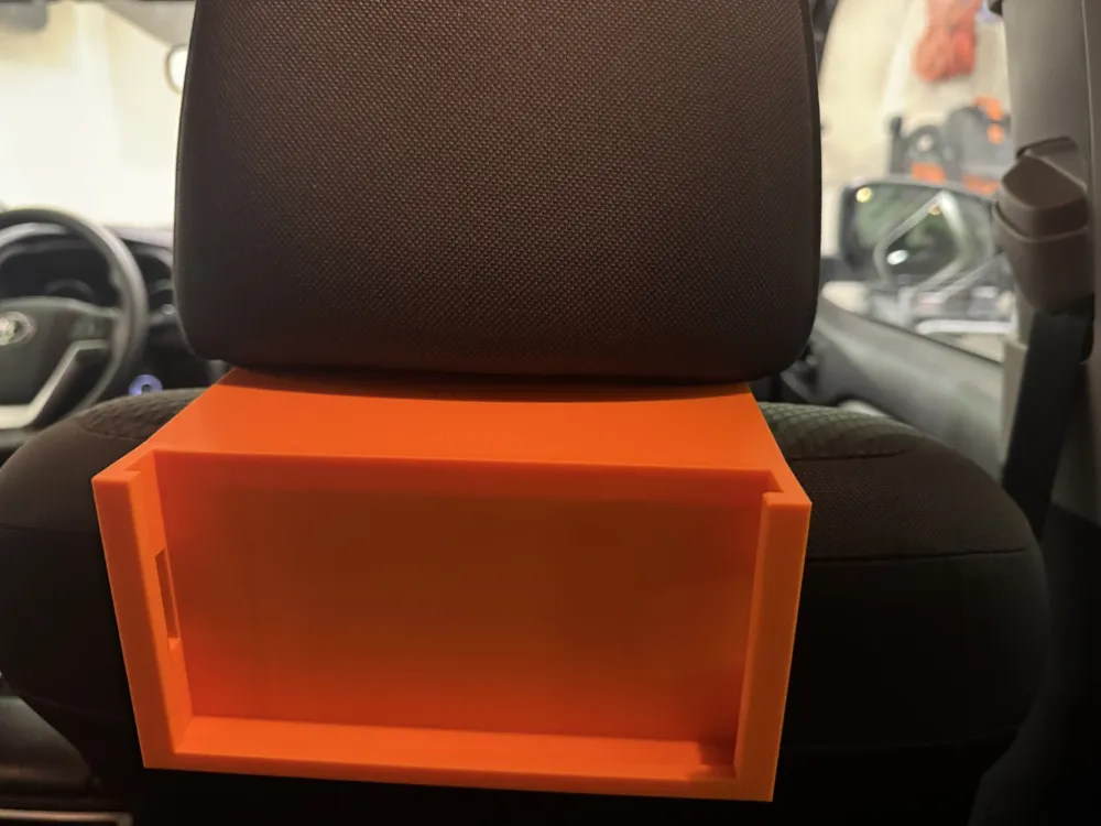 iPhone 12/13/14/15/16 Pro Max Car headrest mount - Free 3D Print Model ...