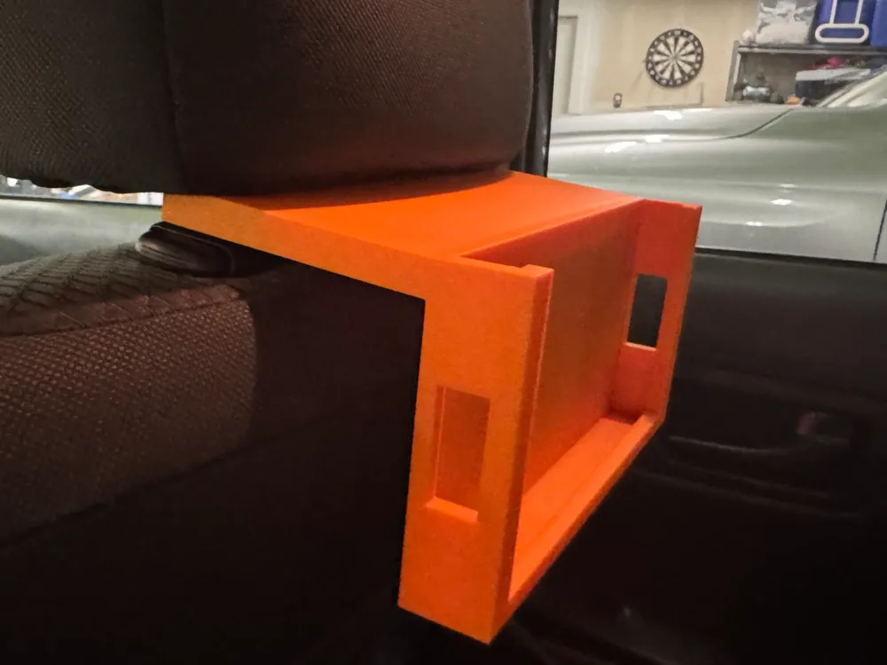 iPhone 12/13/14/15/16 Pro Max Car headrest mount - Free 3D Print Model ...