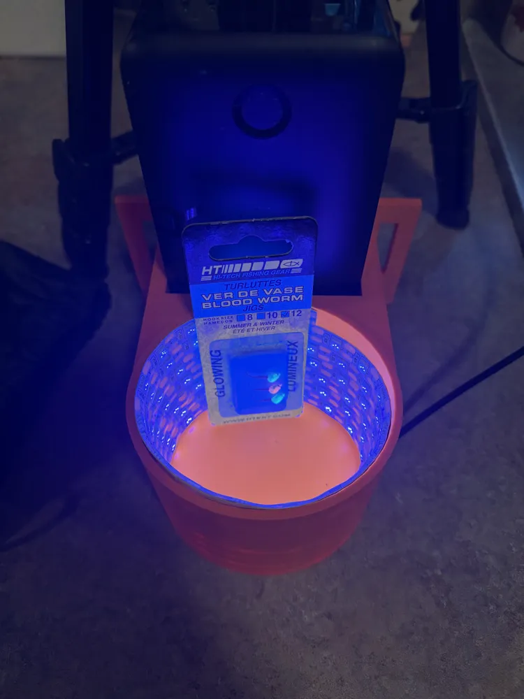 Glow Cup for ice fishing - Free 3D Print Model - MakerWorld