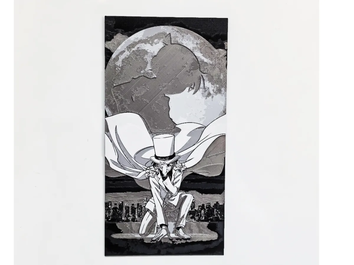 Detective Conan Refrigerator Magnet Series ~ Kaito Kid 1 - Free 3D ...