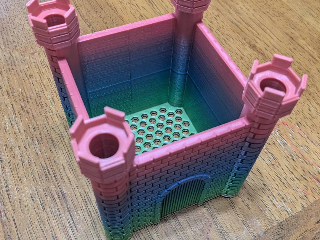 Castle Bookmark and Pen Holder - Free 3D Print Model - MakerWorld