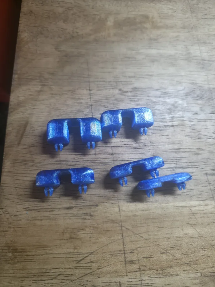 Pegboard Wire Management Clips – 5 Size Set - Free 3D Print Model ...