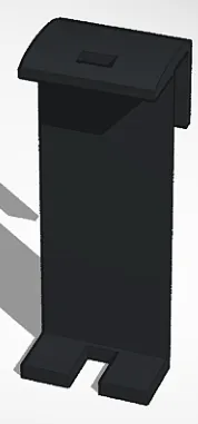 HP Cable Management Holder for PC - Free 3D Print Model - MakerWorld