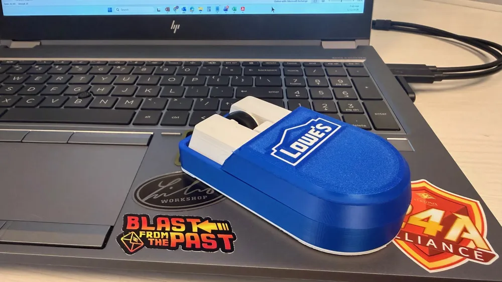 Lowes Retro Mouse - Free 3D Print Model - MakerWorld