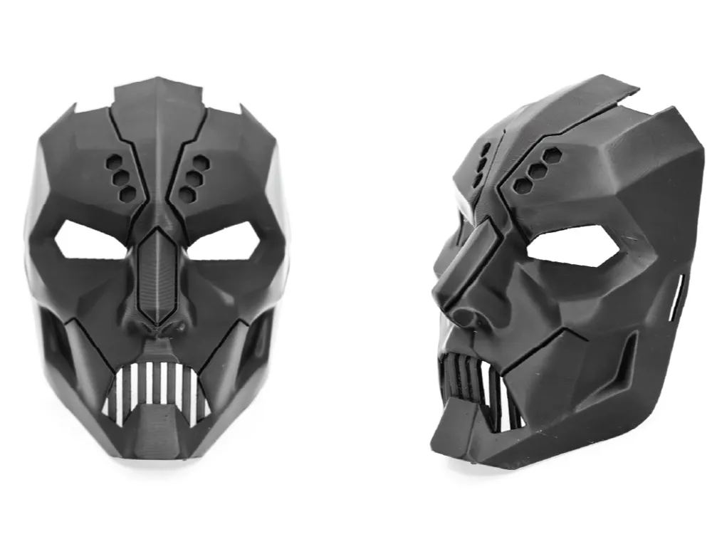 Cyberpunk Skull Mask - Free 3D Print Model - MakerWorld