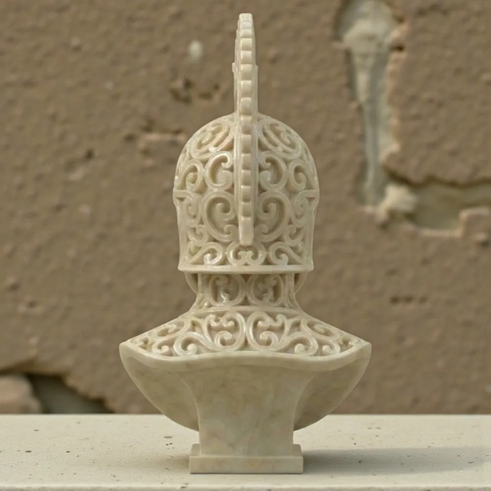 Modern Achilles Bust Sculpture - Free 3D Print Model - MakerWorld