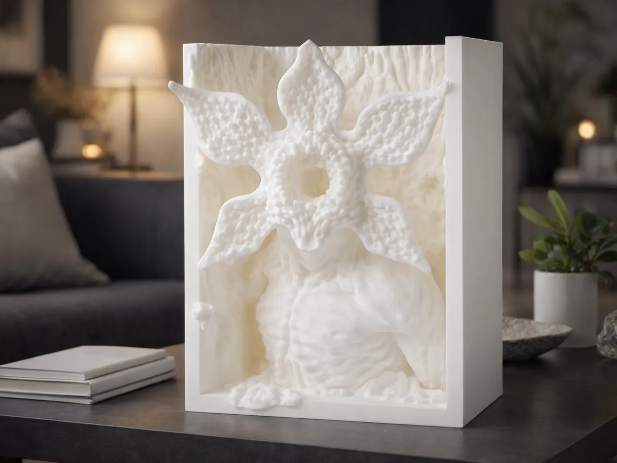 Stranger Things Demogorgon Book Nook – Shelf Decor - Free 3D Print ...