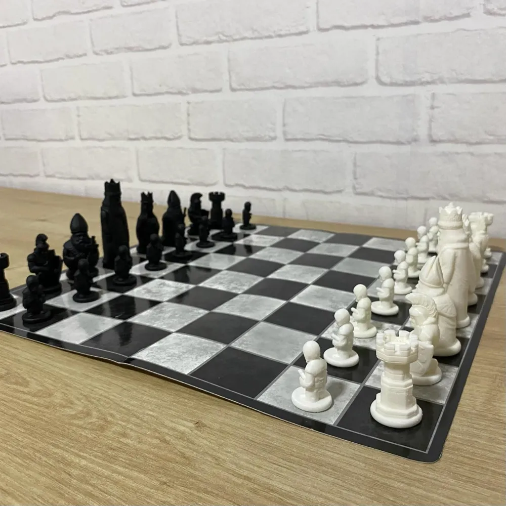 chess medieval gothic - Free 3D Print Model - MakerWorld