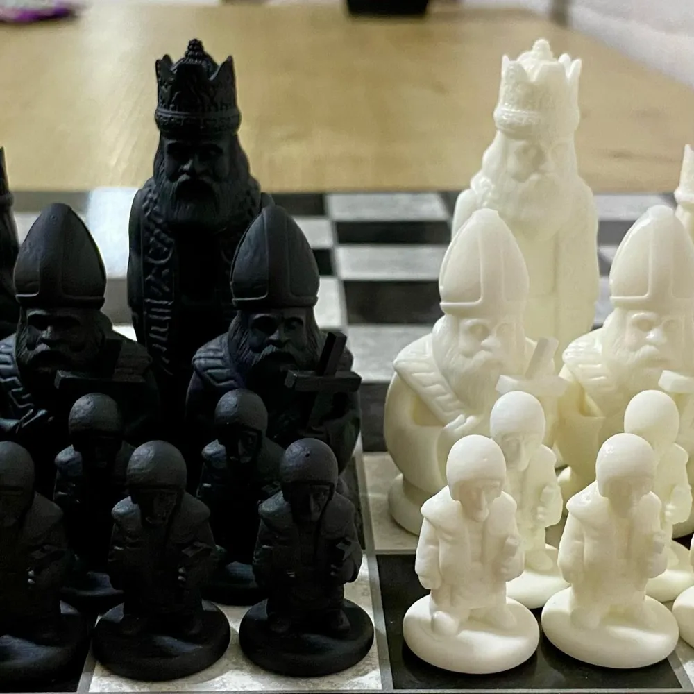 chess medieval gothic - Free 3D Print Model - MakerWorld