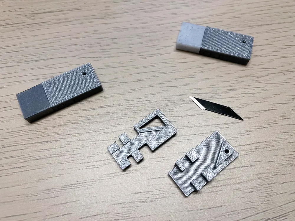 Couteau ultra-mini pour déballer les colis, utilise une lame de 9 mm à ...