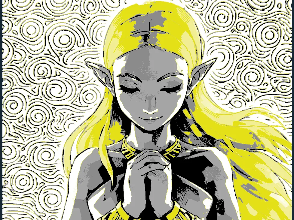 Princess Zelda - Free 3D Print Model - MakerWorld