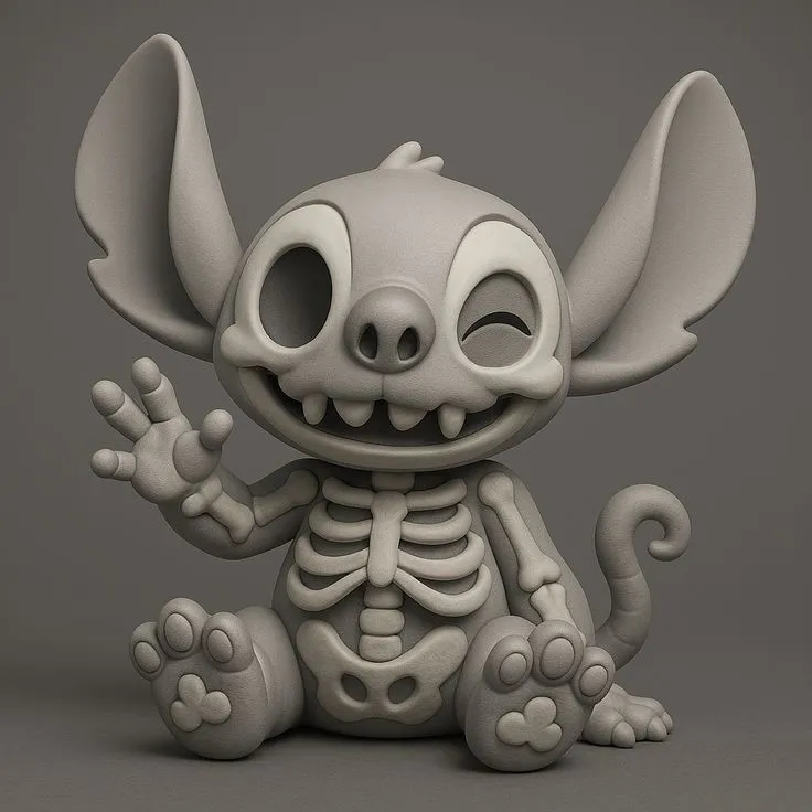 Skeleton Stitch - Free 3D Print Model - MakerWorld