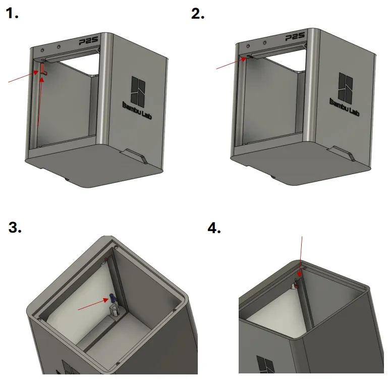 Bambulab P2S Tissue Box Tissue Dispenser Box 3D Printer - Free 3D Print ...