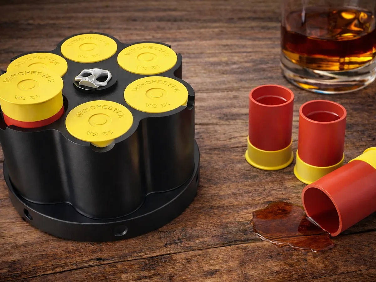 SHOT GLASS - COPO DE SHOT - ESCOPETA - Free 3D Print Model - MakerWorld