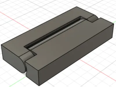 Print in Place Hinge example - Free 3D Print Model - MakerWorld