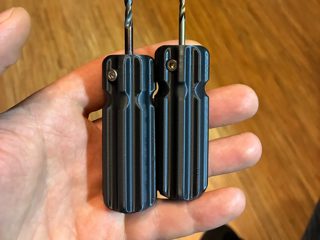 Drill bit reamer - 3mm and 4mm - Free 3D Print Model - MakerWorld