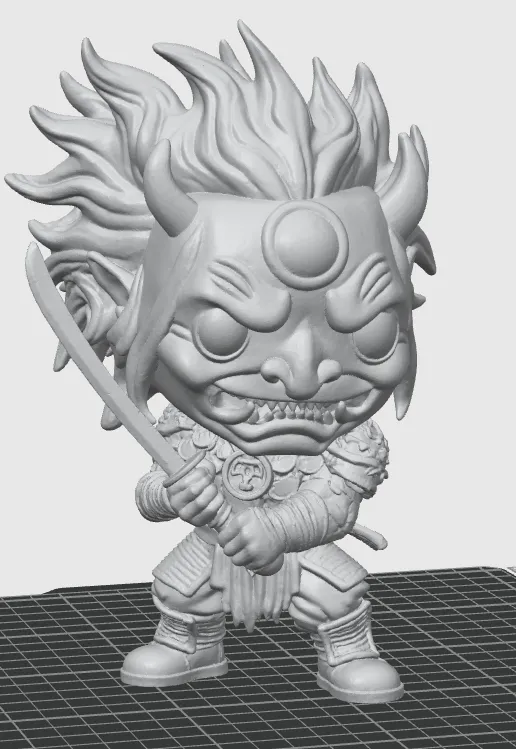 Oni Dead by Daylight "Super Funko-Pop" - Free 3D Print Model - MakerWorld