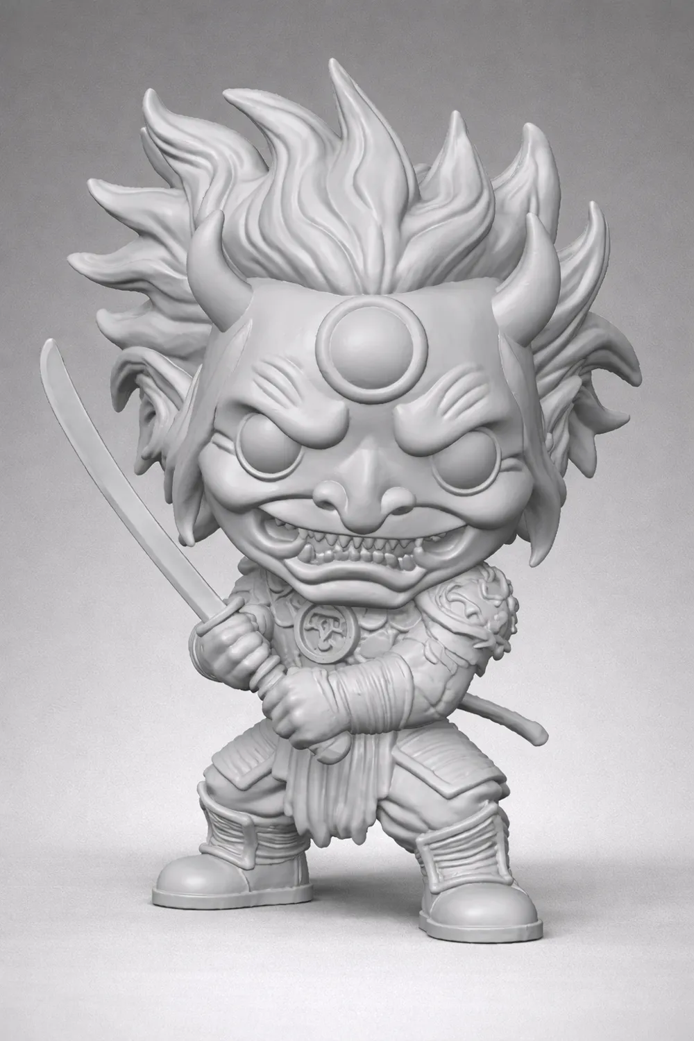 Oni Dead by Daylight "Super Funko-Pop" - Free 3D Print Model - MakerWorld