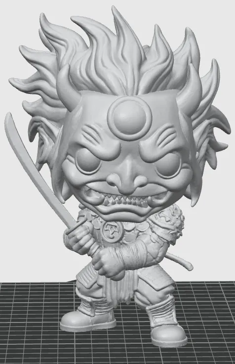 Oni Dead by Daylight "Super Funko-Pop" - Free 3D Print Model - MakerWorld