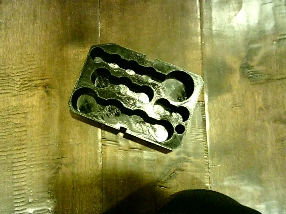 Organizador de Vasos SAE Pittsburg para Caja de Herramientas Bauer ...