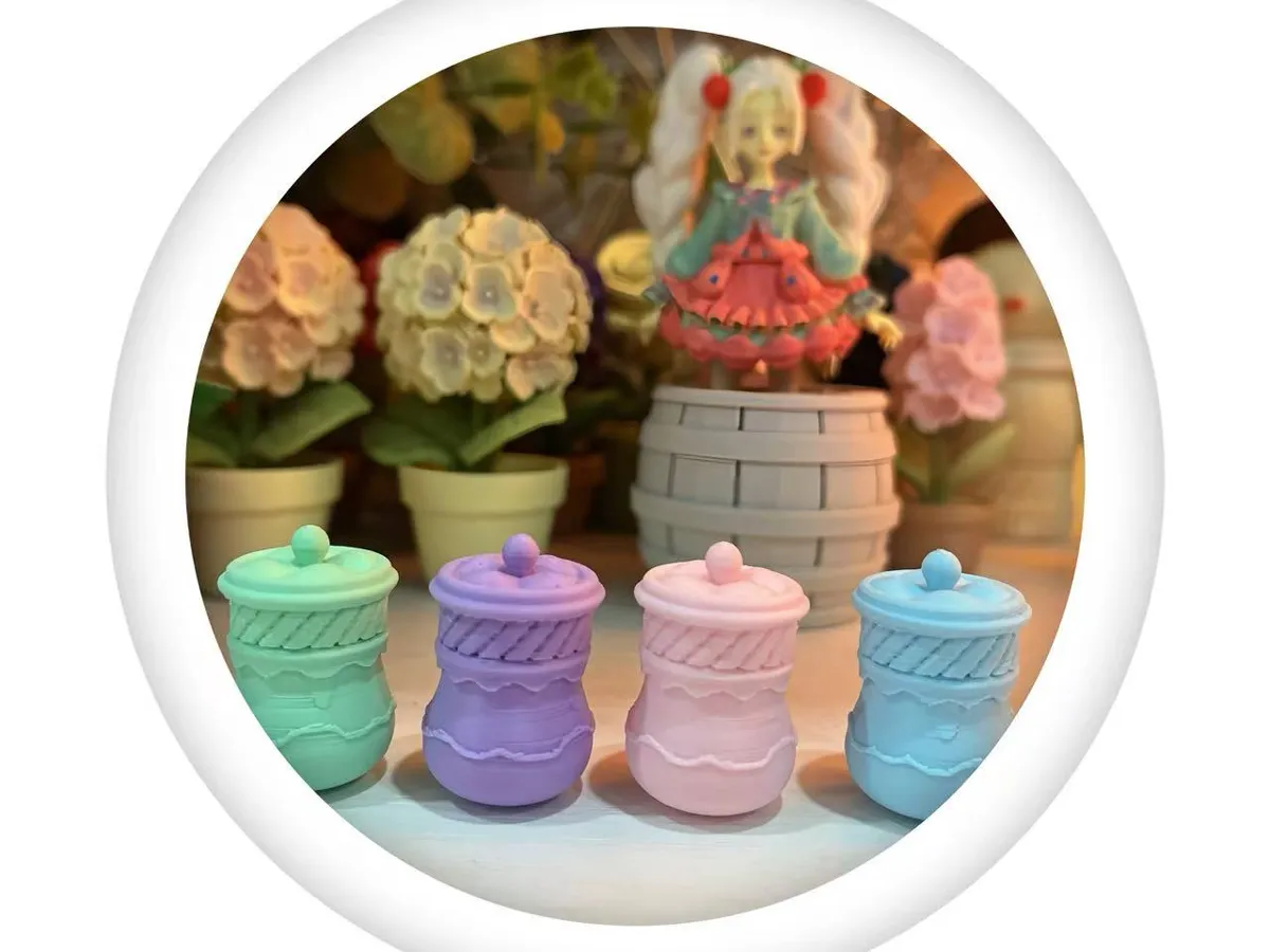 Mini bote de tarro - Modelo de impresión 3D gratuito - MakerWorld