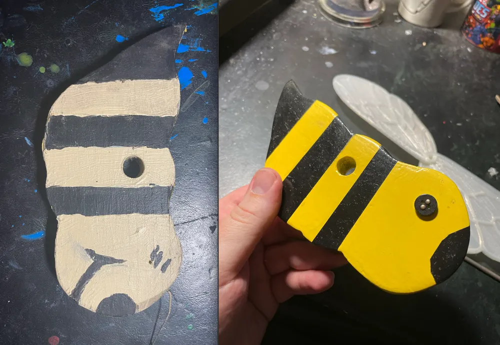 Replacement Whirligig Bee Wing - Free 3D Print Model - MakerWorld